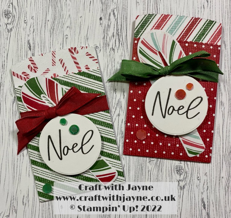 Sweetest Christmas Mini Pocket Envelope | Sweet Candy Canes | Craft ...