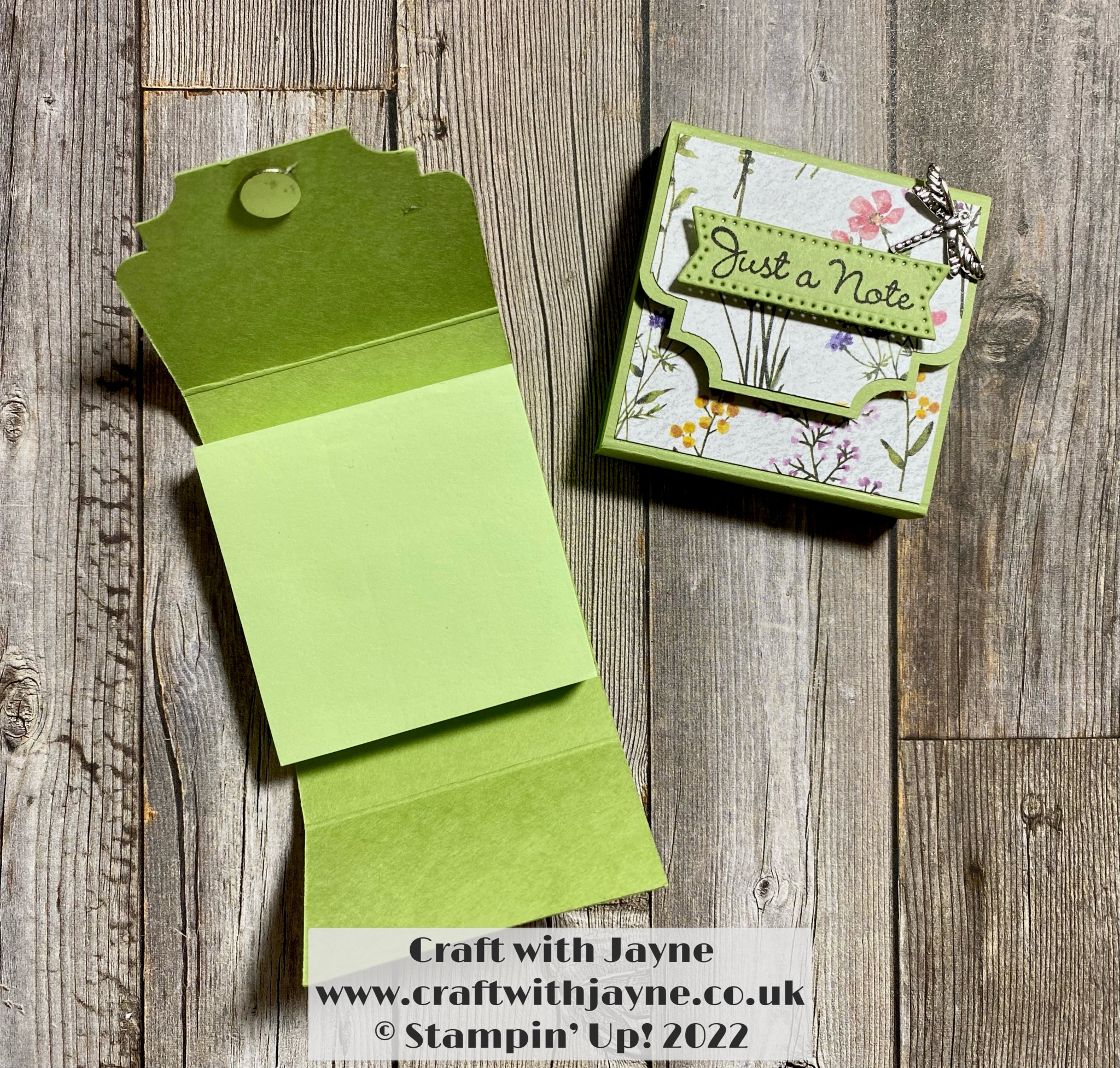 How to make a Mini Post-It Note Customer Thank You Gift | Dainty ...