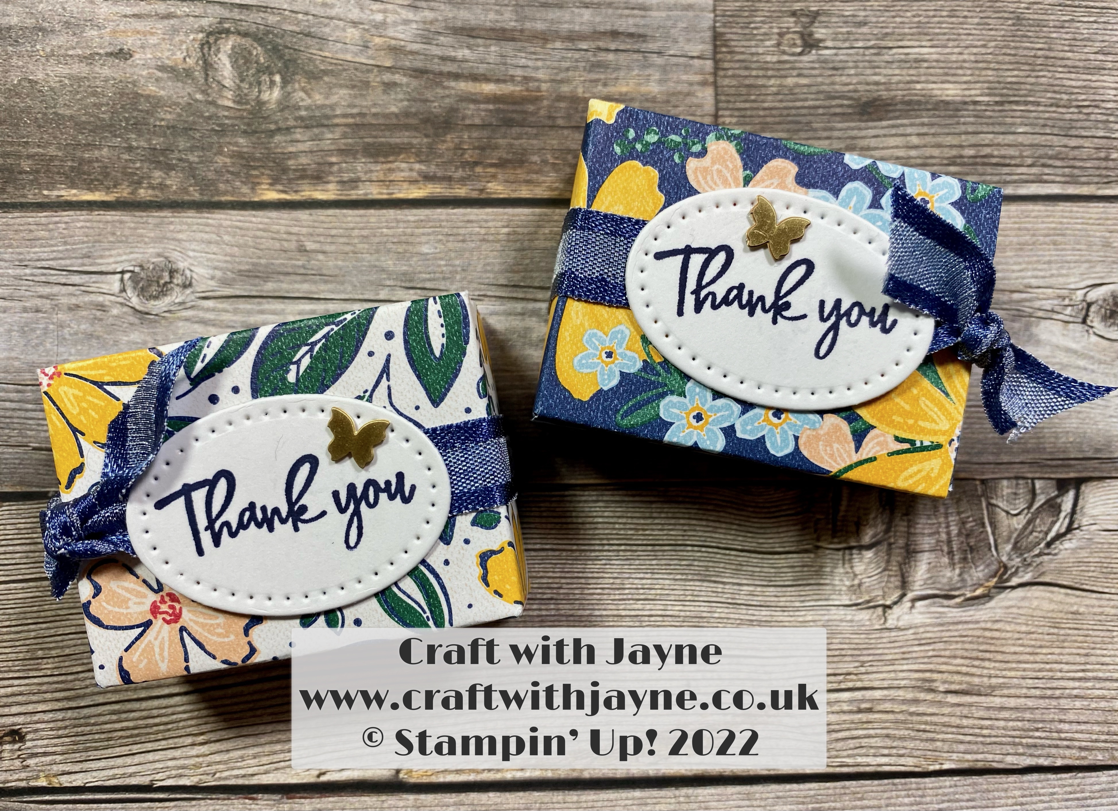 Regency Park Mini Raisins Gift Box | Craft with Jayne | Stampin Up ...