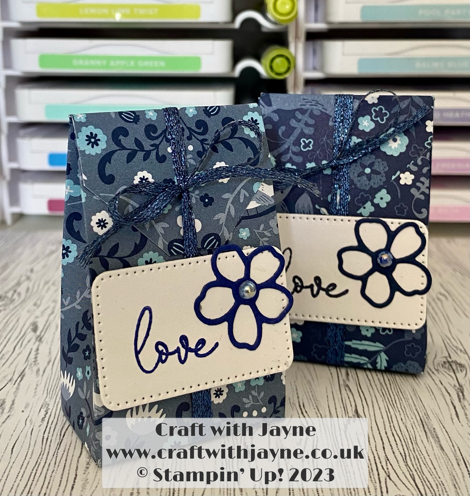 Mini Treat Bag Favour | Countryside Inn | Craft with Jayne | Stampin Up ...