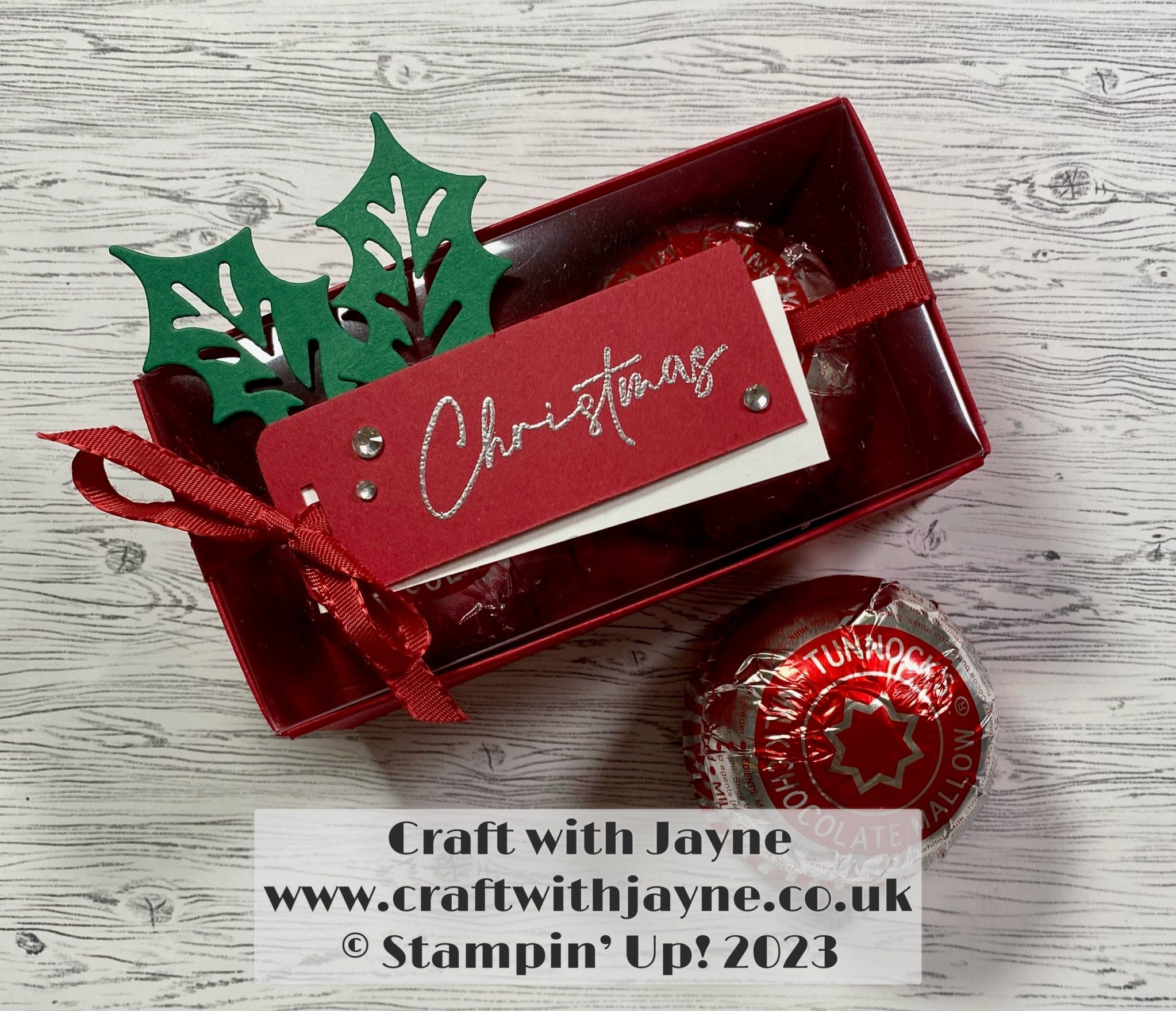 Christmas Classic Tunnock’s Tea Cake Treat Boxes | Craft with Jayne ...