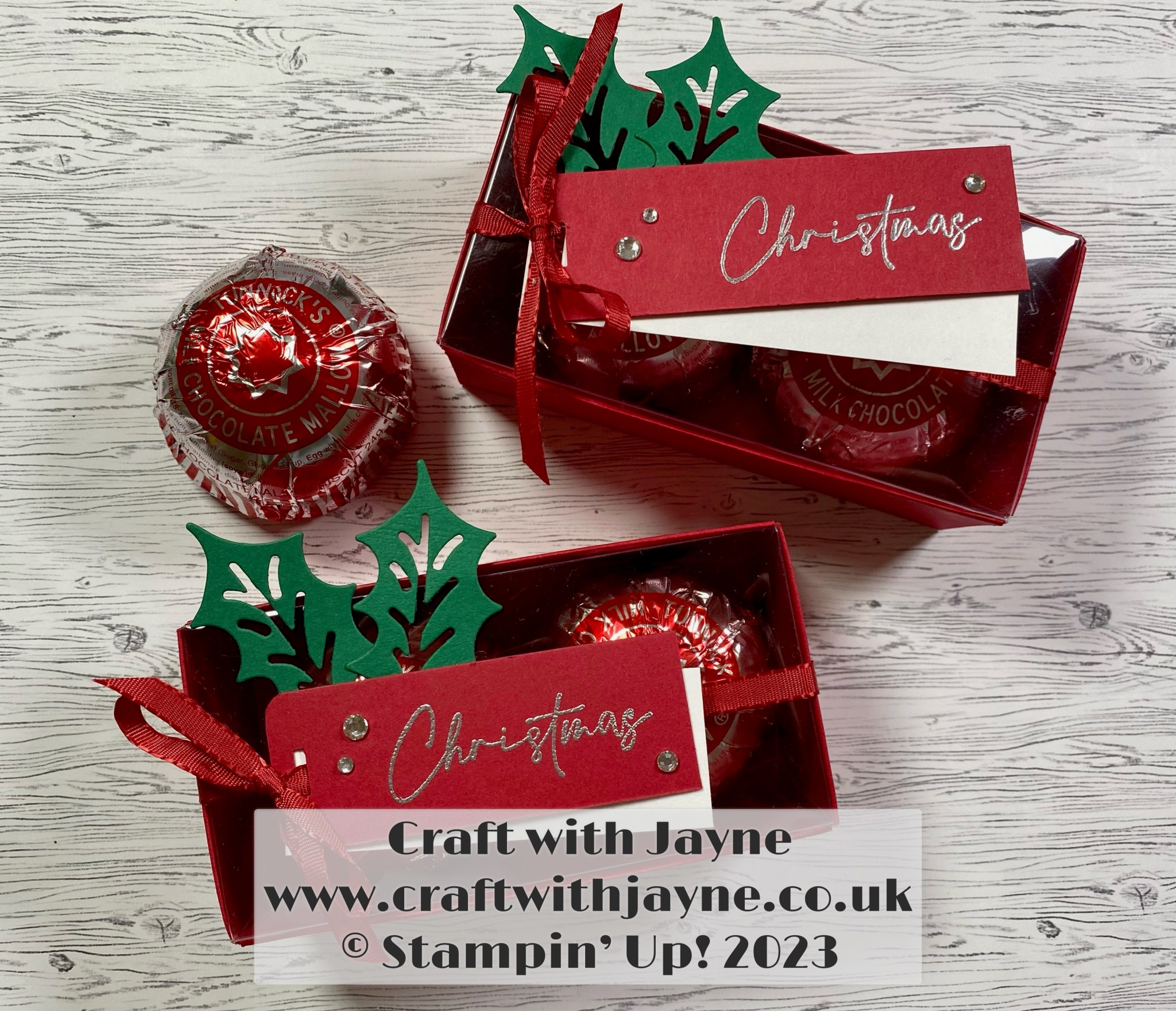 Christmas Classic Tunnock’s Tea Cake Treat Boxes | Craft with Jayne ...