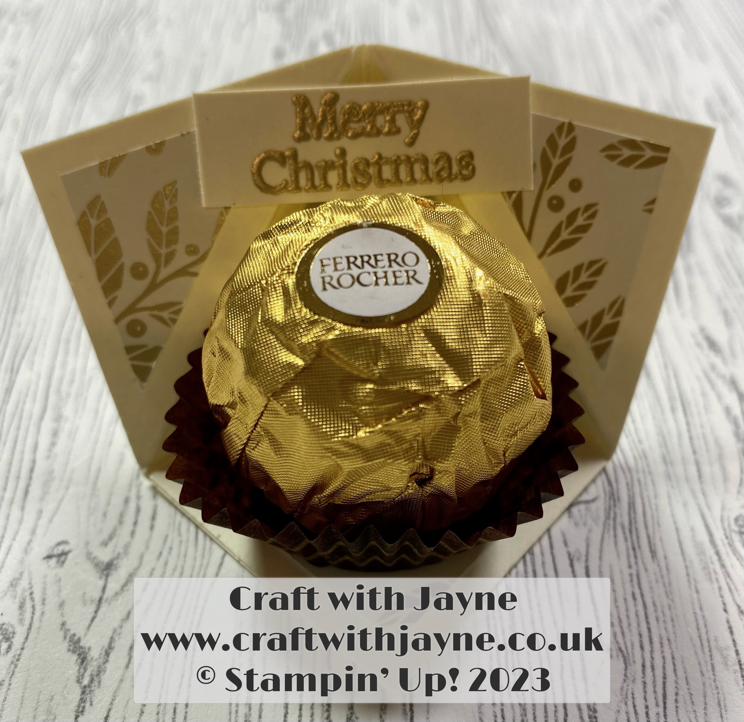 Ferrero Rocher Table Favours | Shining Brightly | Craft Fair Series ...