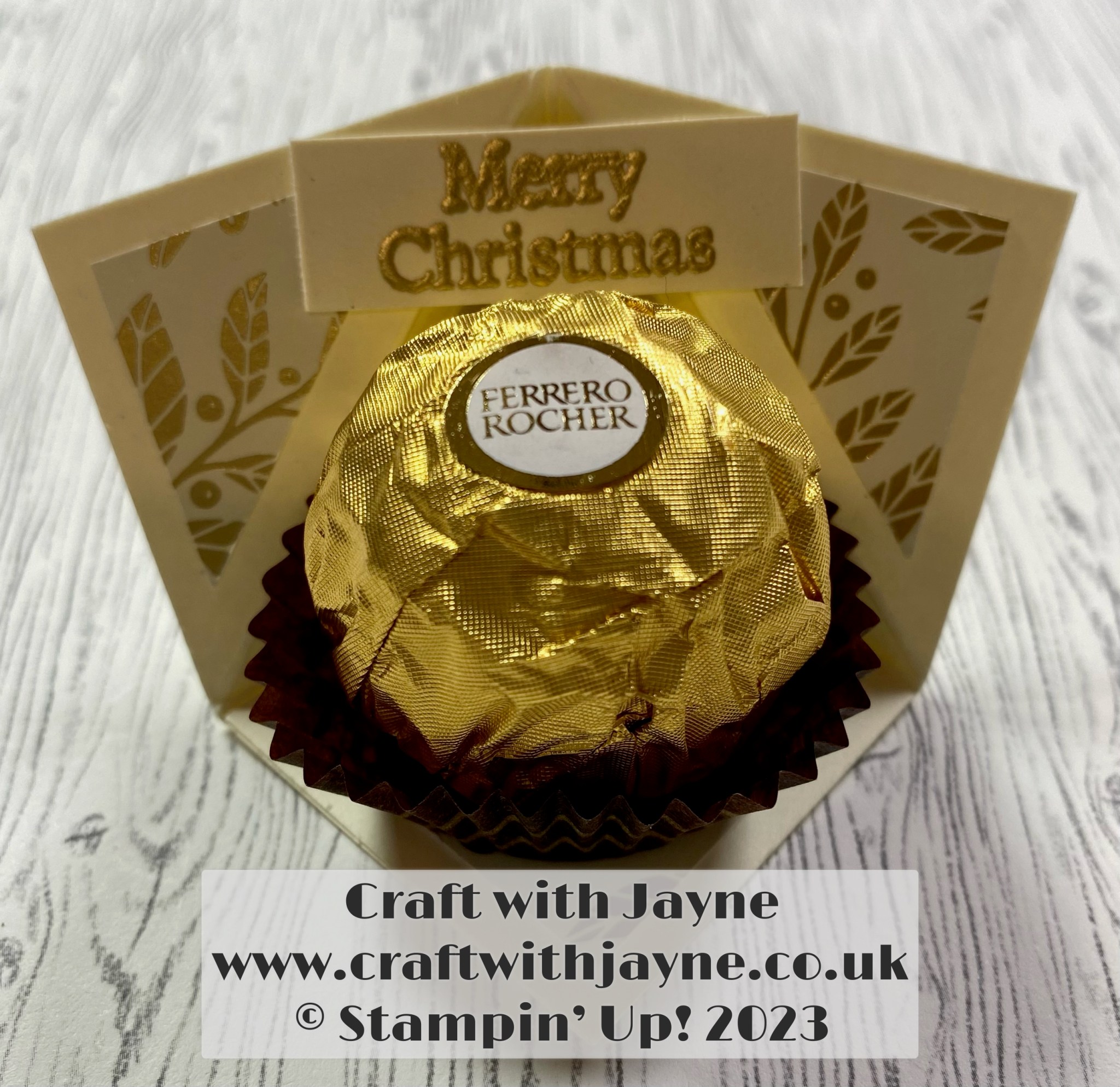 Ferrero Rocher Table Favours | Shining Brightly | Craft Fair Series ...