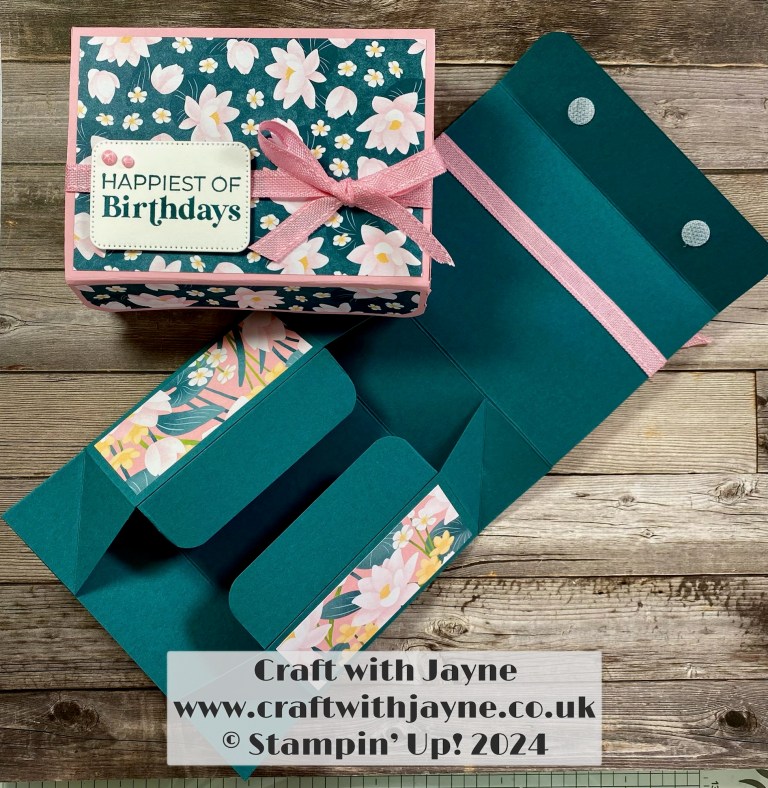 Lily Pond Lane – Fold Flat Gift Boxes | Craft with Jayne | Stampin Up ...