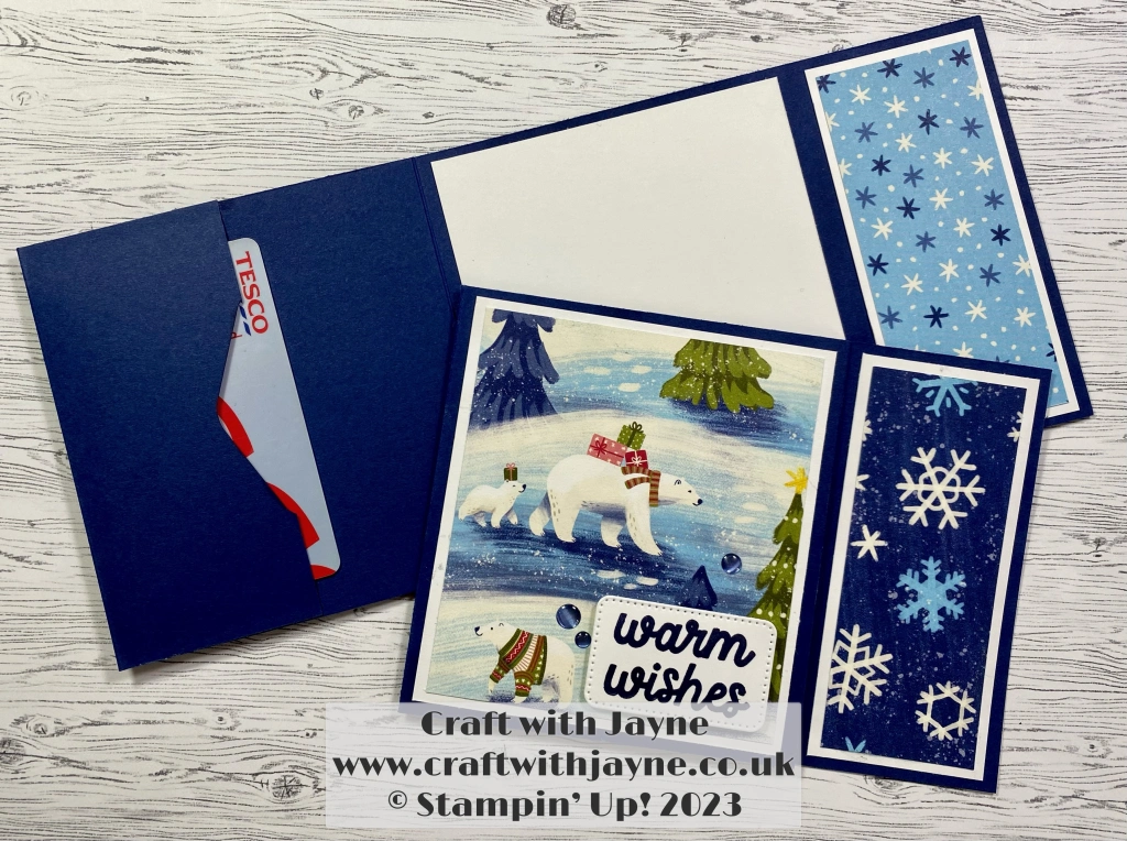 Snowy Scenes Gift Card Holder | The Project Share Blog Hop | Craft with ...