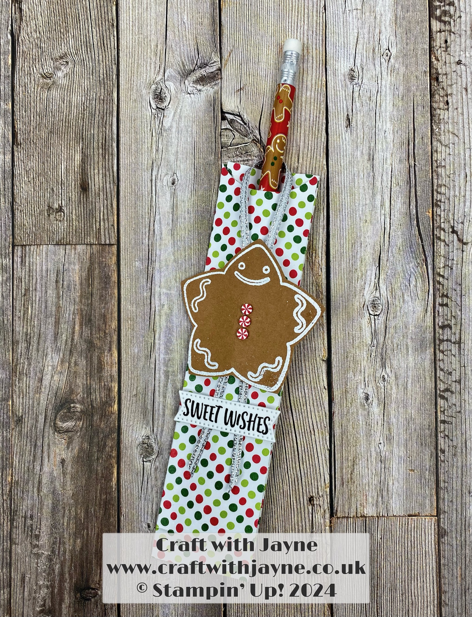 Festive Christmas Pencil Holder | Craft Fair Series | Craft with Jayne ...