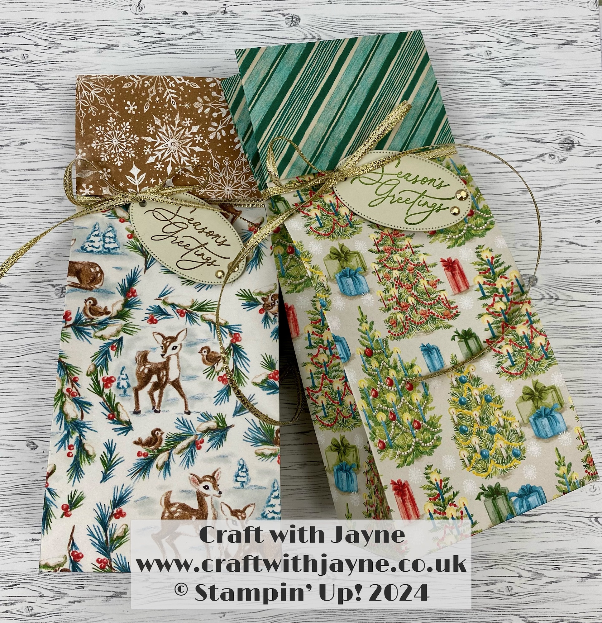 Traditional Christmas Gift Bag | Sentimental Christmas | Craft with ...