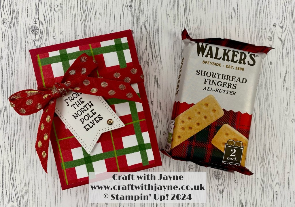 Mini Shortbread Gift Boxes | Reindeer Days | Craft with Jayne | Stampin ...