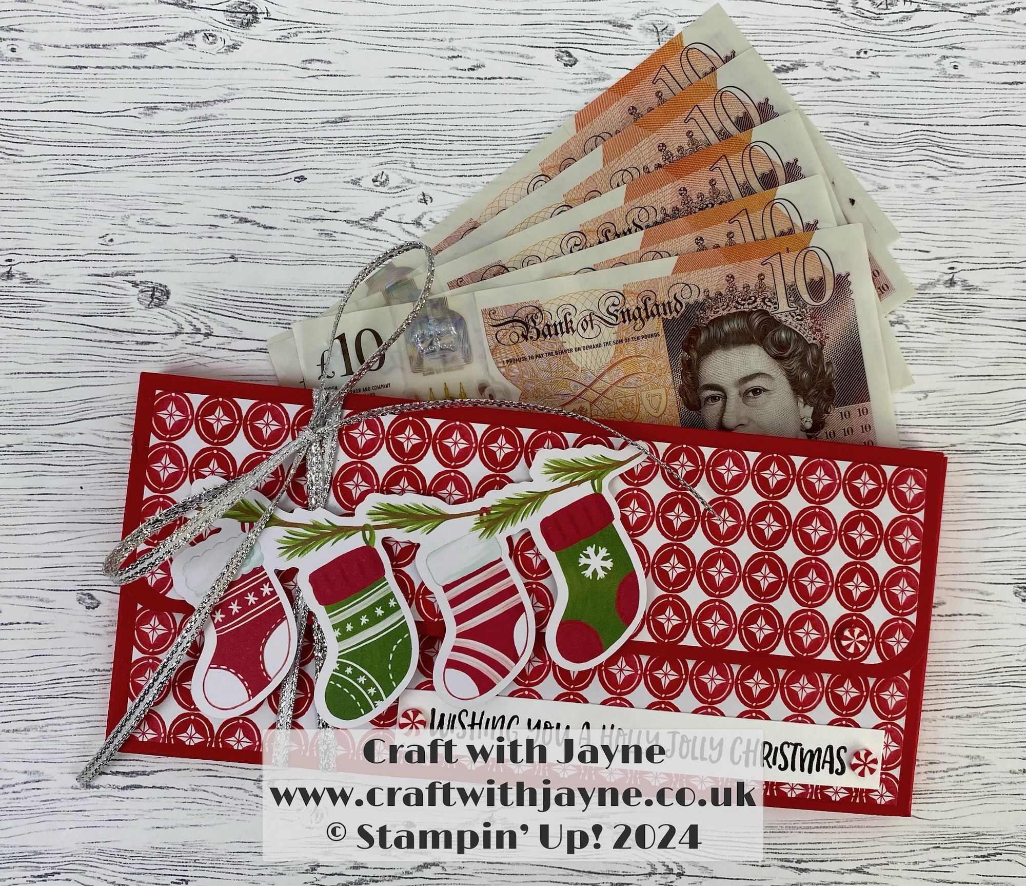 Christmas Money Gift Wallet | A Little Bit Festive | Craft Fair Series ...
