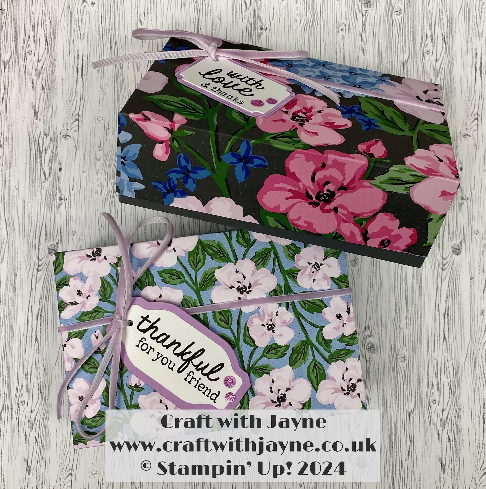 Thankful Garden Gift Boxes | Craft with Jayne | Stampin’ Up! – Craft ...